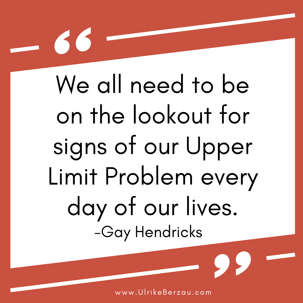 Upper Limits - Ulrike Berzau